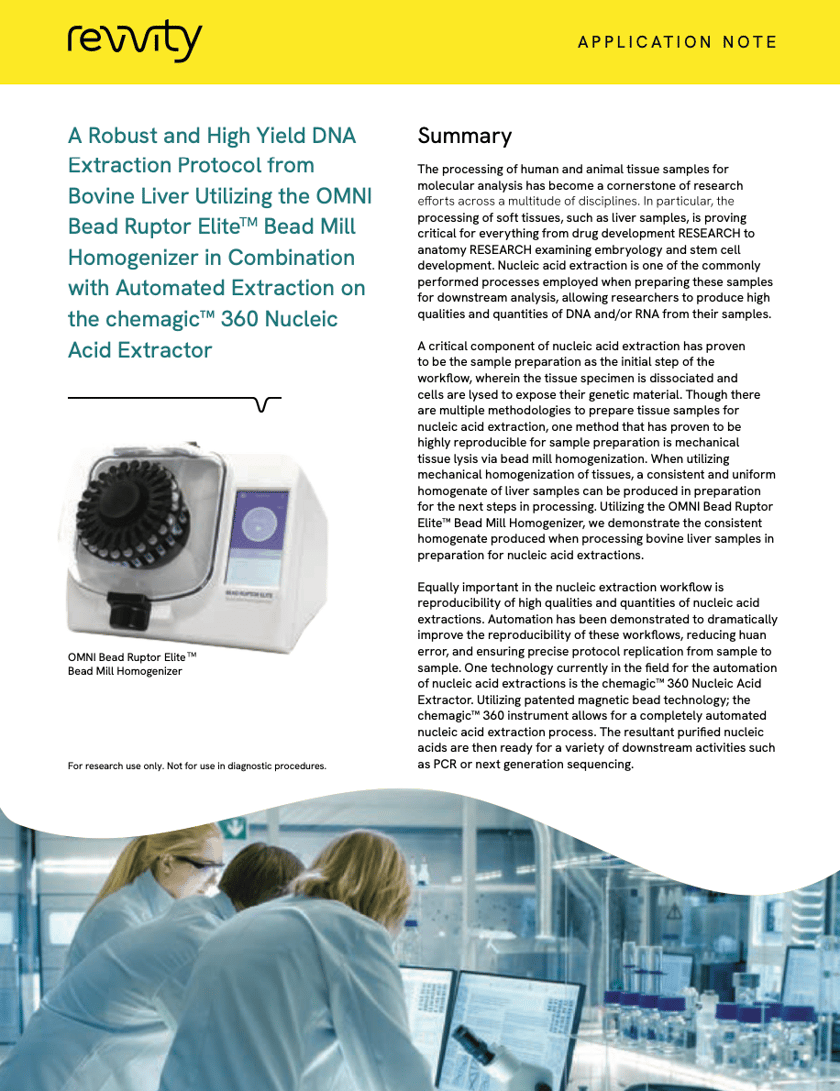 Bovine Liver Elite and Chemagic